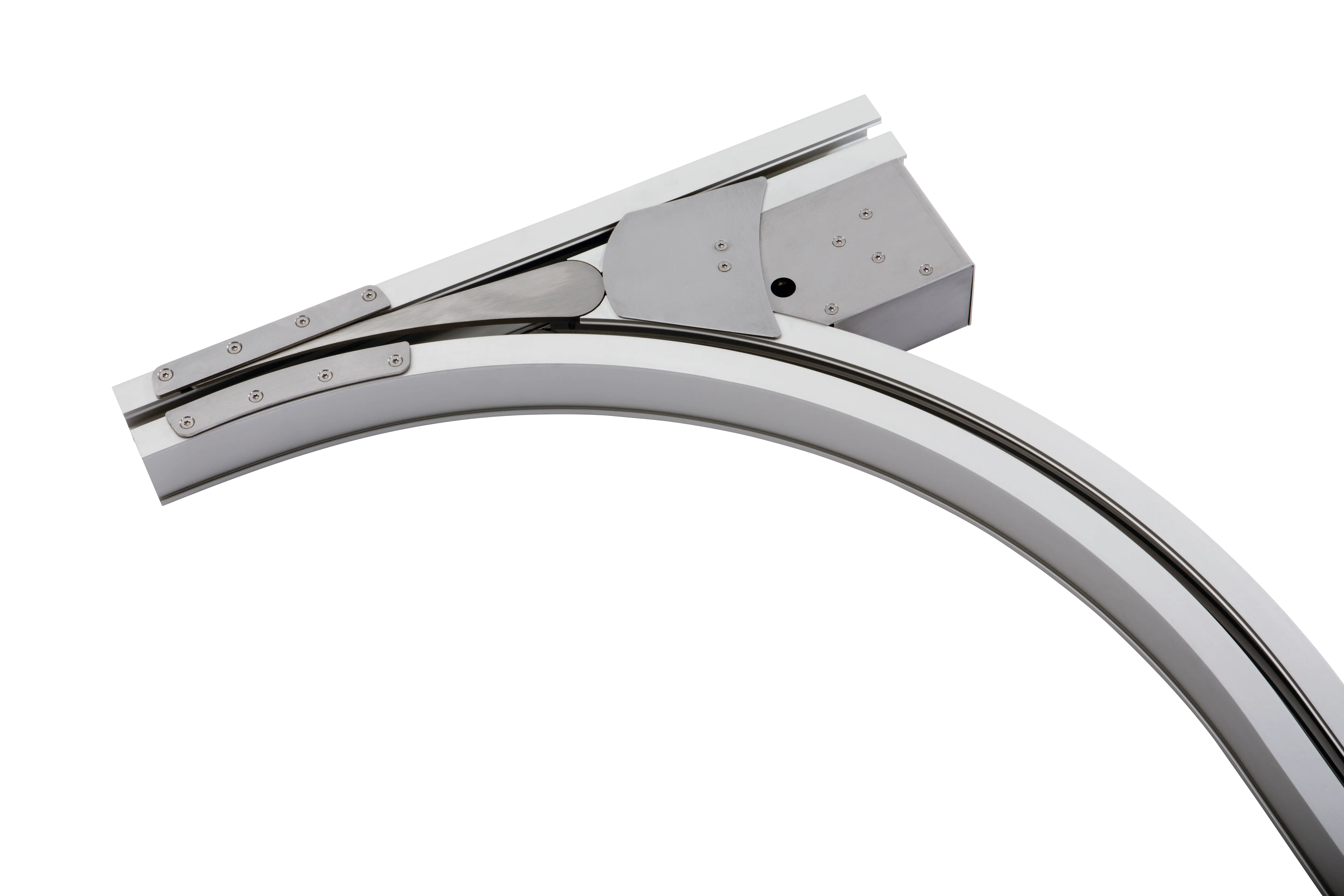 Switch track module for running ceiling rails in different directions ...