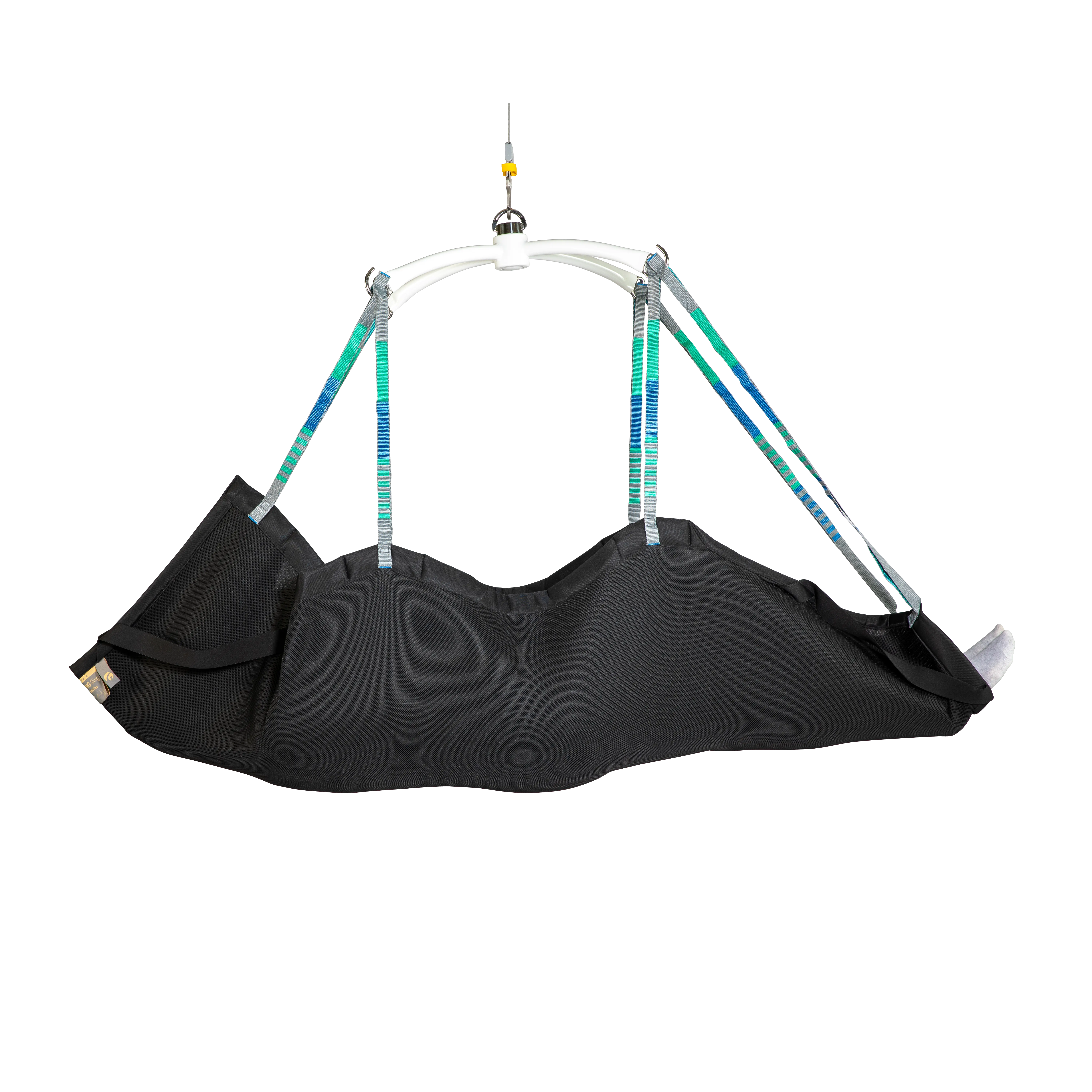 Repositioning sling for lifting and positioning recumbent persons ...