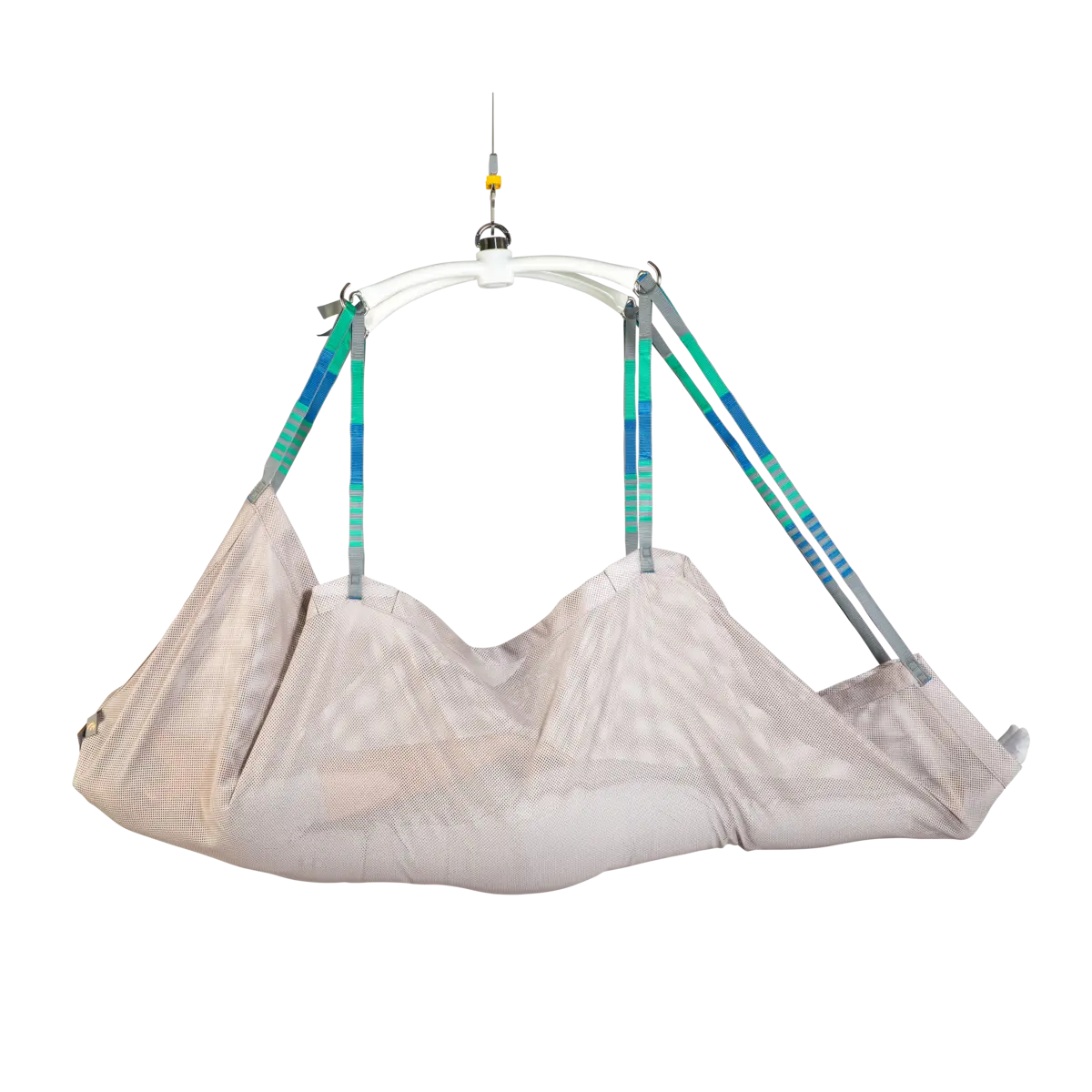 Repositioning sling for lifting and positioning recumbent persons ...