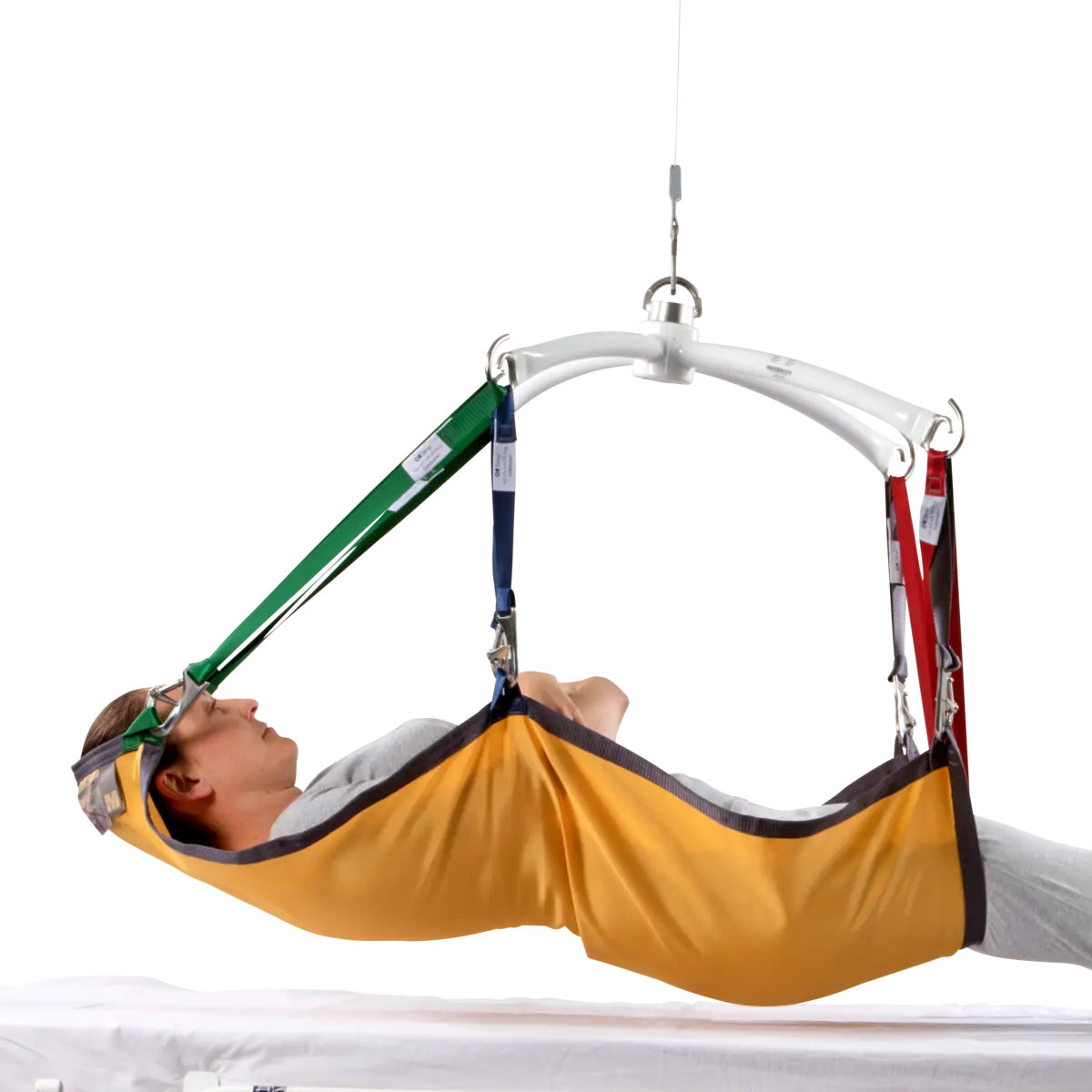 OR sling – suitable for lifting the patient from and moving them onto ...