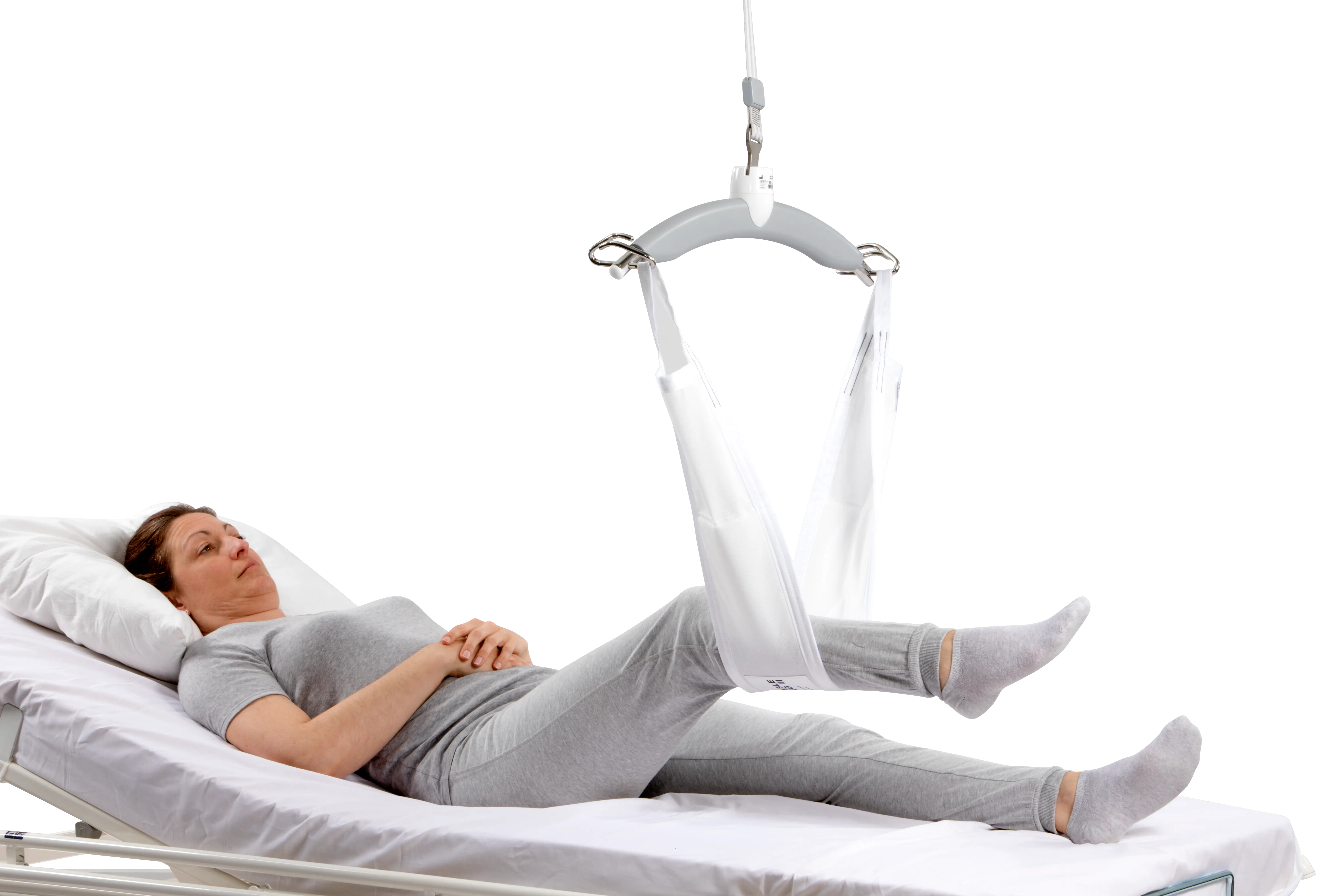 Disposable leg sling for lifting and supporting extremities in ...